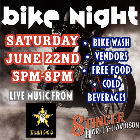 Stinger Harley Davidson Bike Night June 22nd 5pm to 8 pm - ABATE of ...